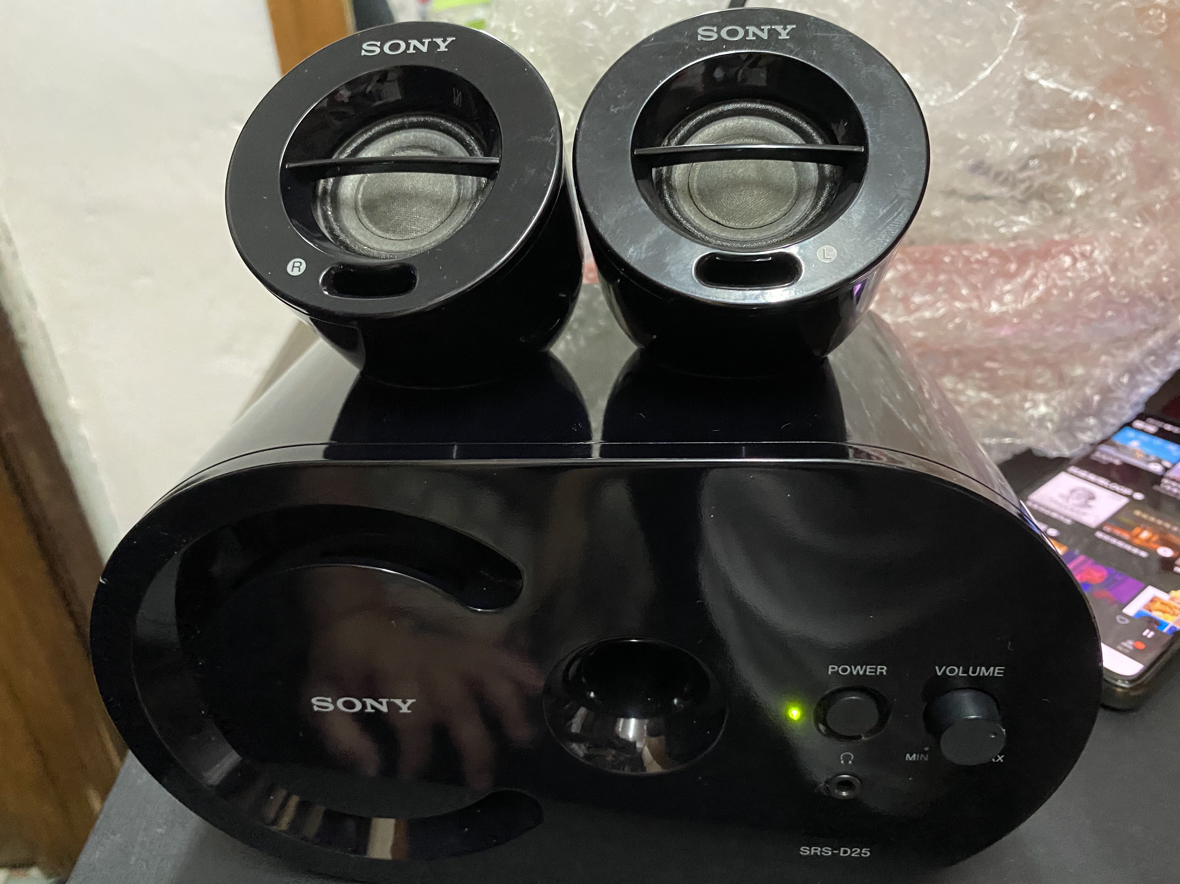 Sony SRS-D25, 音響器材, Soundbar、揚聲器、藍牙喇叭、耳擴 - Carousell