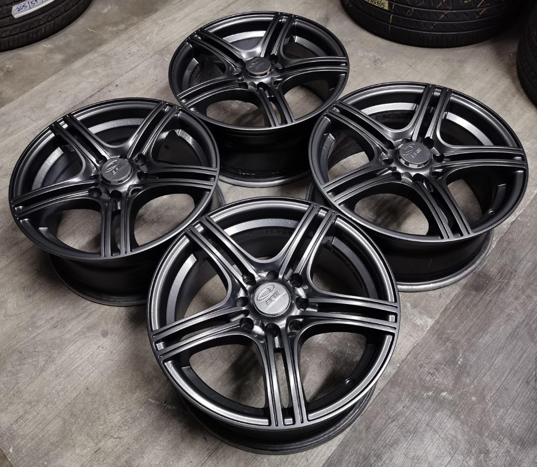 Sport Rim 15 inch 4x100 4x114 6.5jj ‼️HARGA TRADE IN TOPUP RM450‼️ ...
