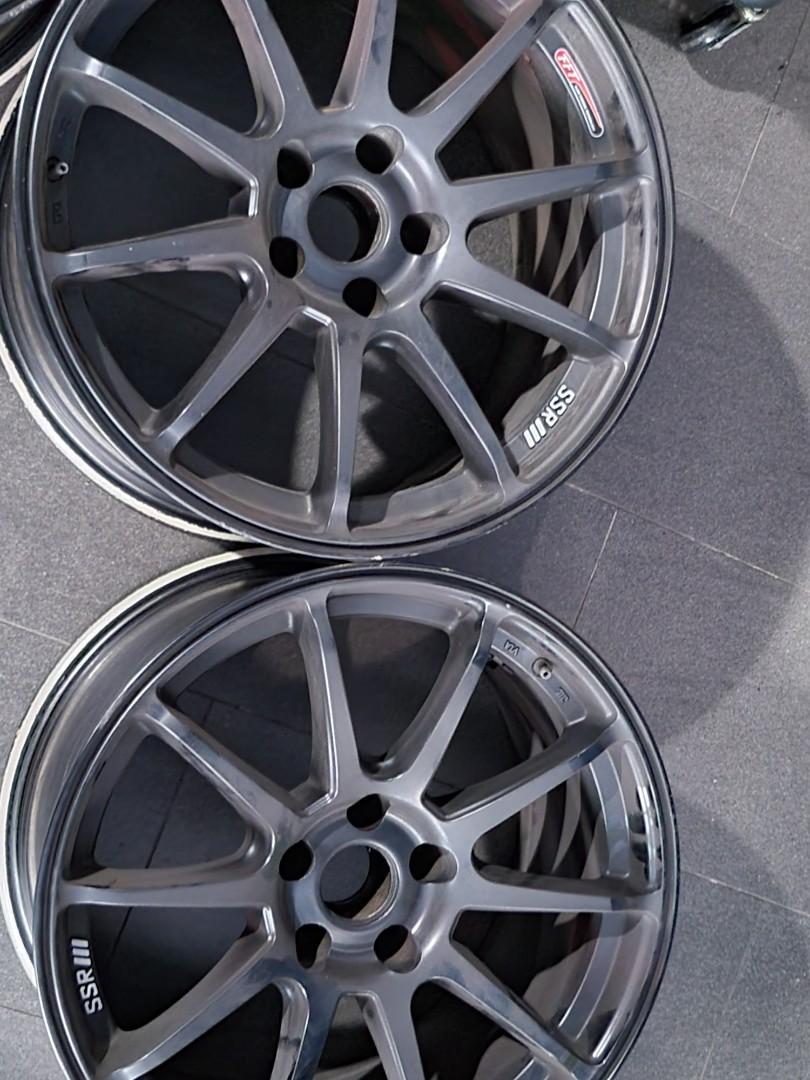 SSR GTV02 18inch, Car Accessories, Tyres & Rims on Carousell