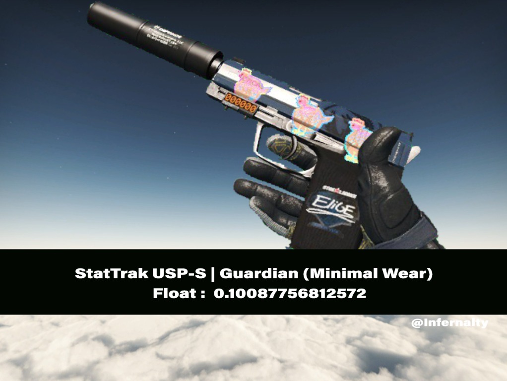 StatTrak USP-S Guardian MW CSGO SKINS KNIVES, Video Gaming, Gaming Accessories, In-Game Products ...