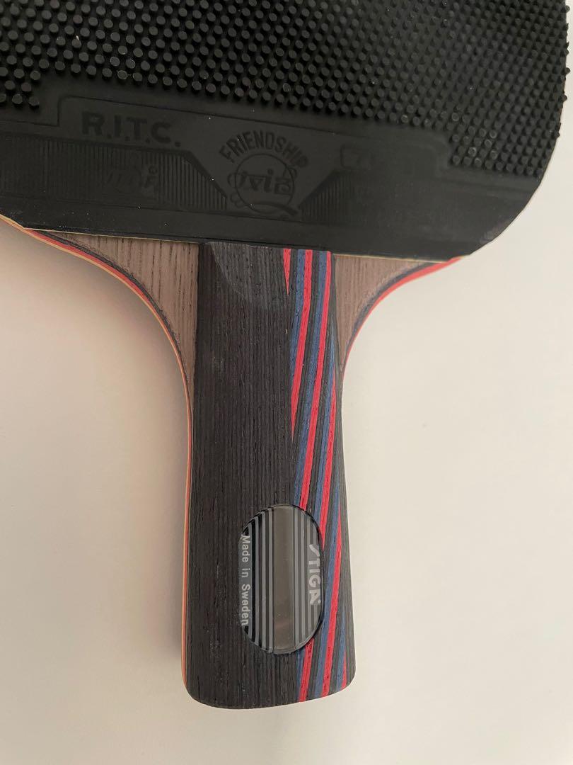 Table Tennis Racket Stiga Penhold Grip, Sports Equipment, Sports ...