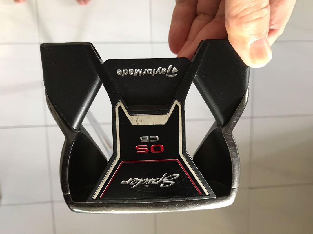 Taylormade OS CB Spider putter, Sports Equipment, Sports & Games, Golf ...
