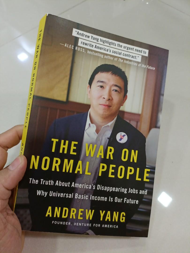 The war on normal people by Andrew yang, Hobbies & Toys, Books ...