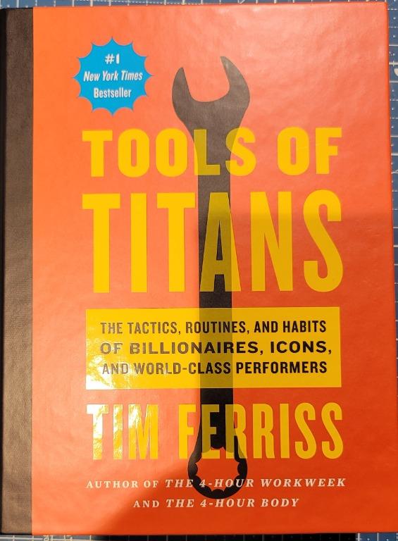 Tools of Titans Book, Hobbies & Toys, Books & Magazines, Fiction & Non ...