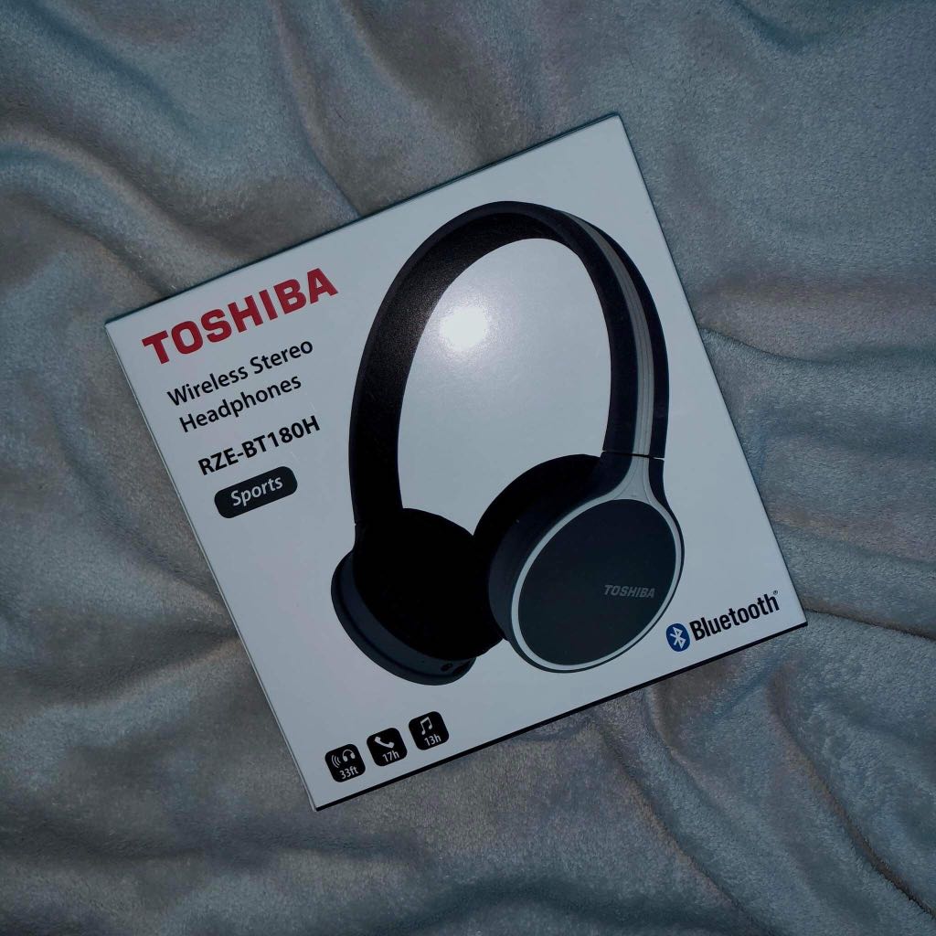 Toshiba Headphone RZE-BT 180H, Audio, Headphones & Headsets on Carousell