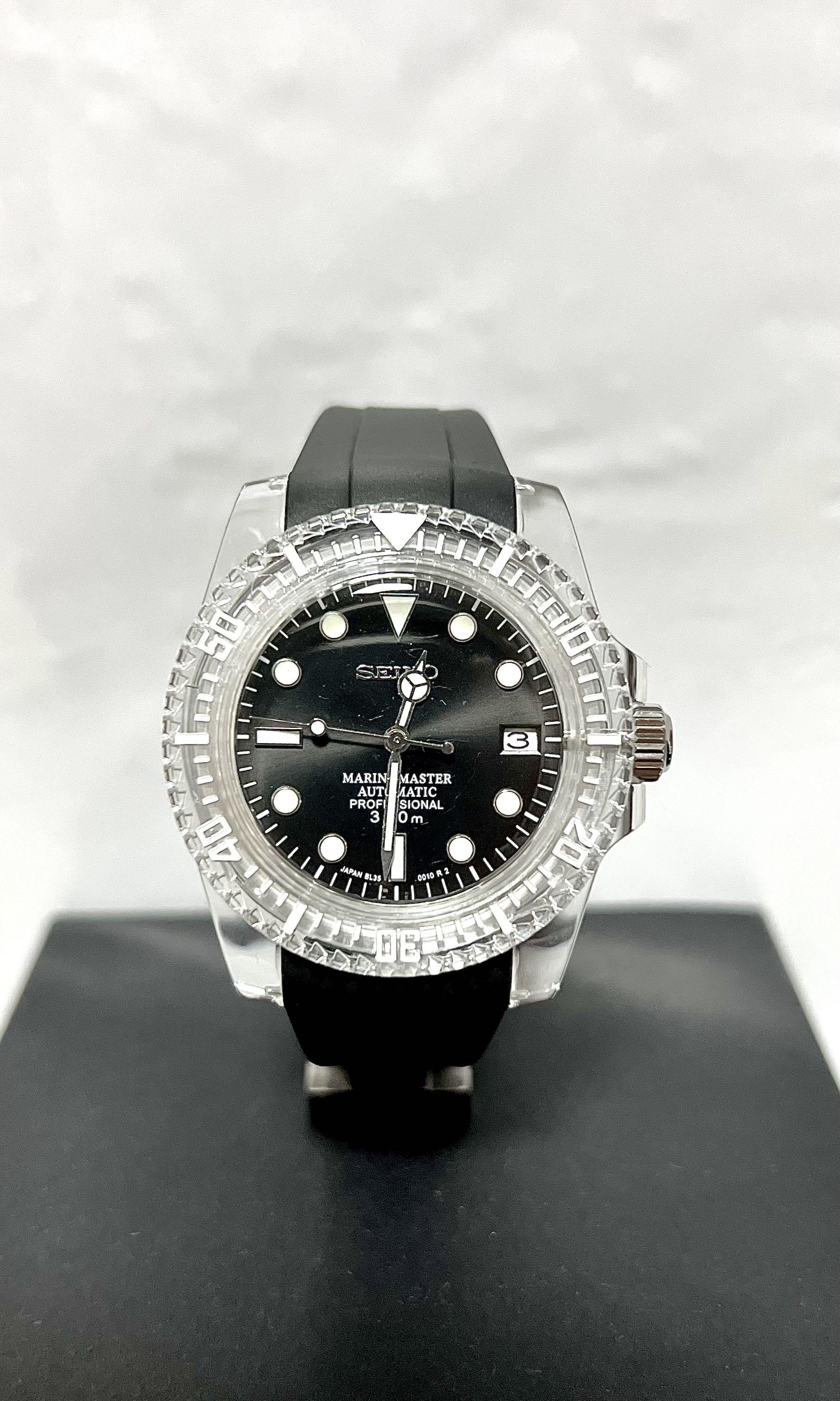 Transparent Seiko Mod, Men's Fashion, Watches & Accessories, Watches on ...