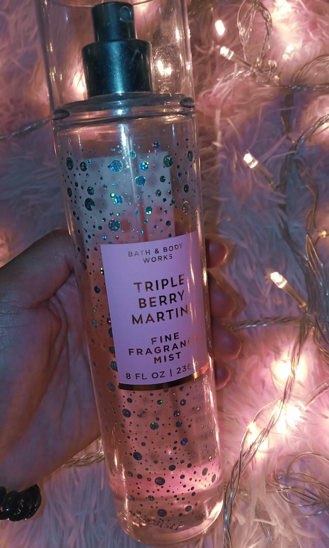 Triple Berry Martini Bath & Body Works (Authentic), Beauty & Personal ...