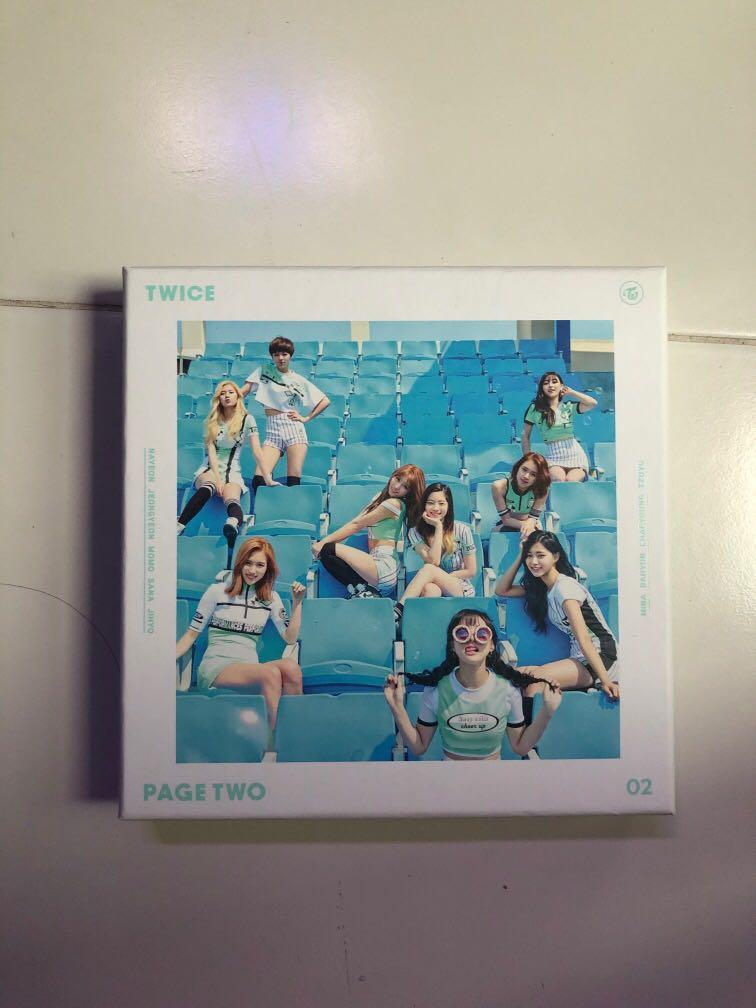 Twice Page Two Album, Hobbies & Toys, Memorabilia & Collectibles, K ...