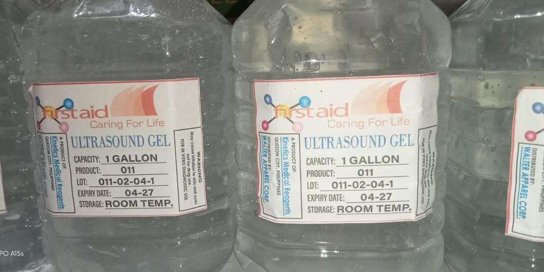 Ultrasound Gel Gallon, Health & Nutrition, Medical Supplies & Tools on ...