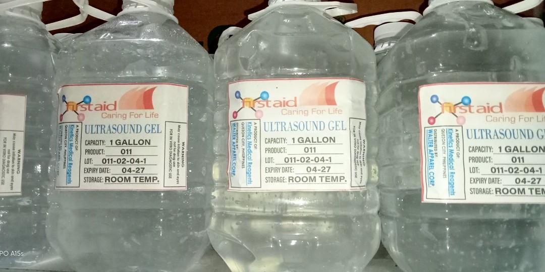 Ultrasound Gel Gallon, Health & Nutrition, Medical Supplies & Tools on ...