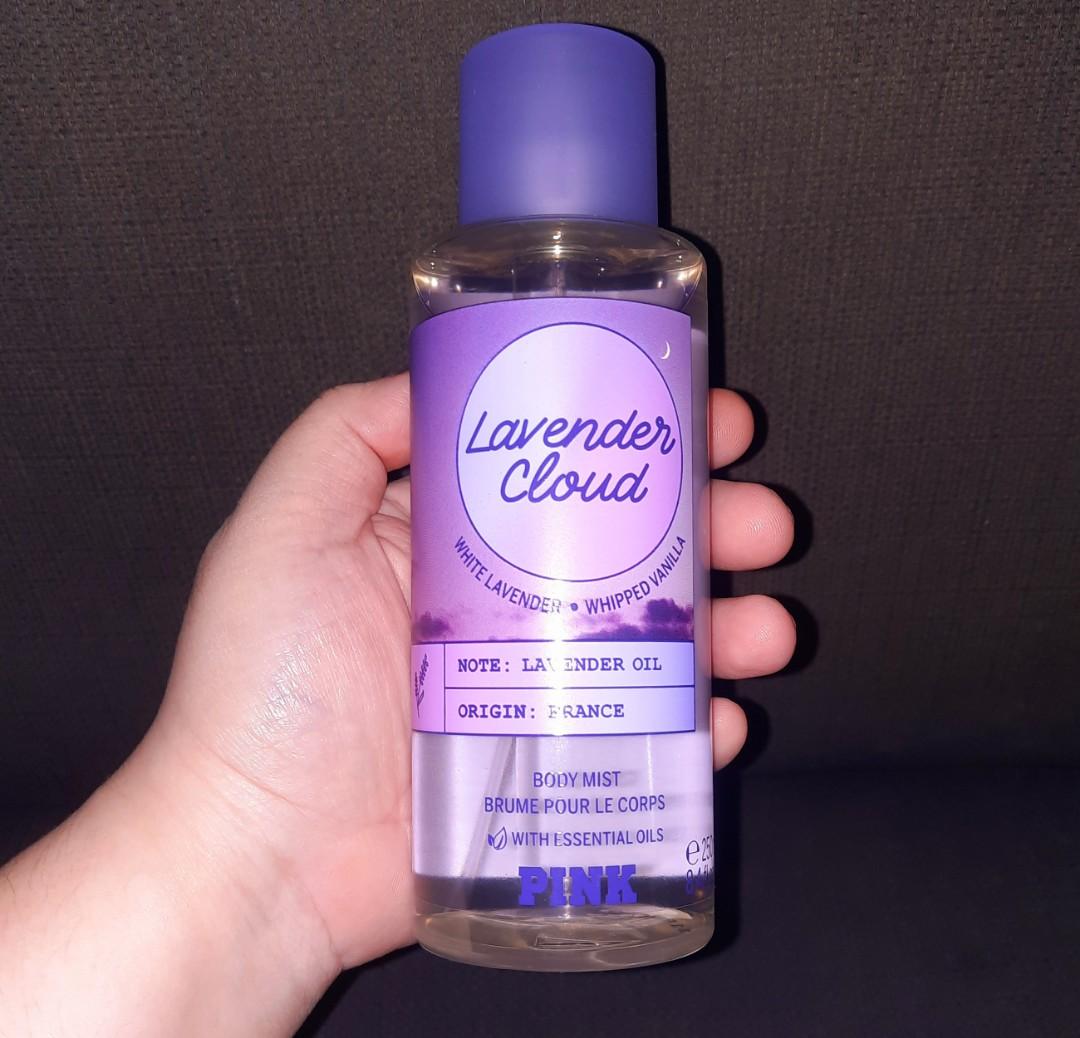 Victoria's Secret PINK Lavender Cloud Body Mist (Store Bought ...