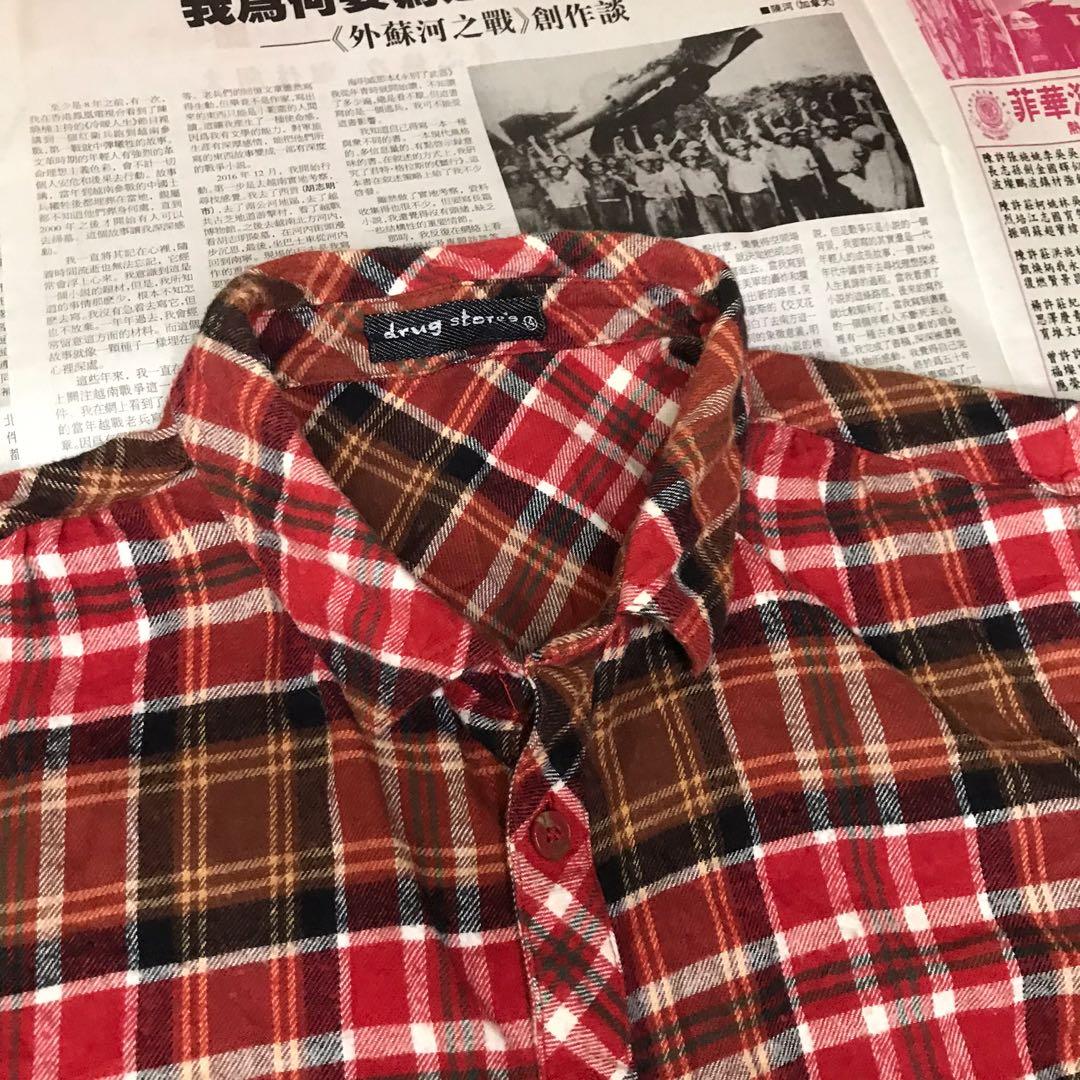 Vintage checkered black red polo, Men's Fashion, Tops & Sets, Tshirts ...