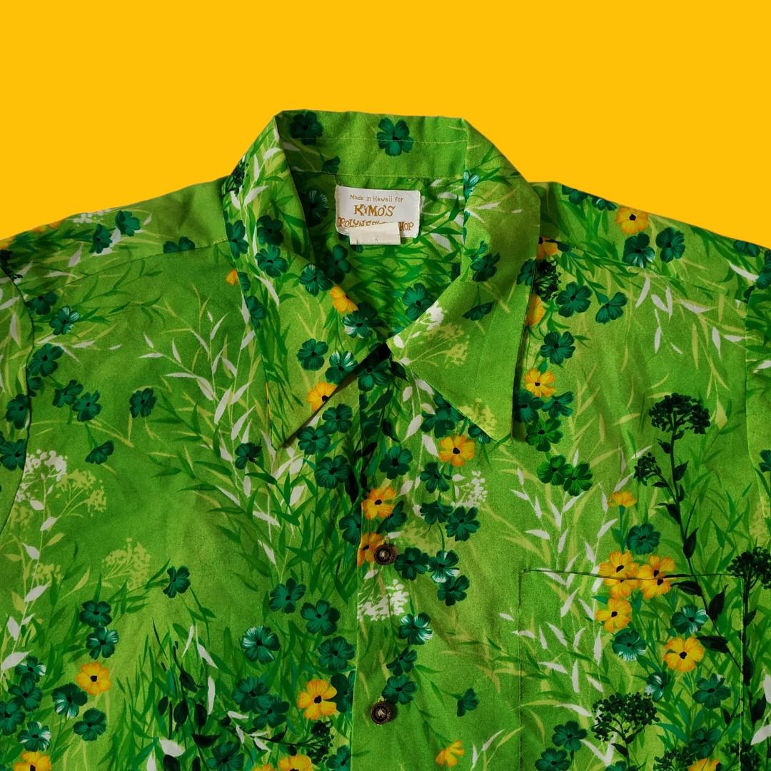 Vintage Kimo's Polynesian Shop Hawaiin polo shirt, Men's Fashion, Tops ...