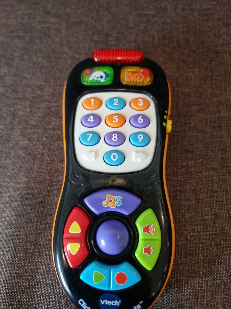 Vtech Click & Count Remote, Babies & Kids, Infant Playtime on Carousell