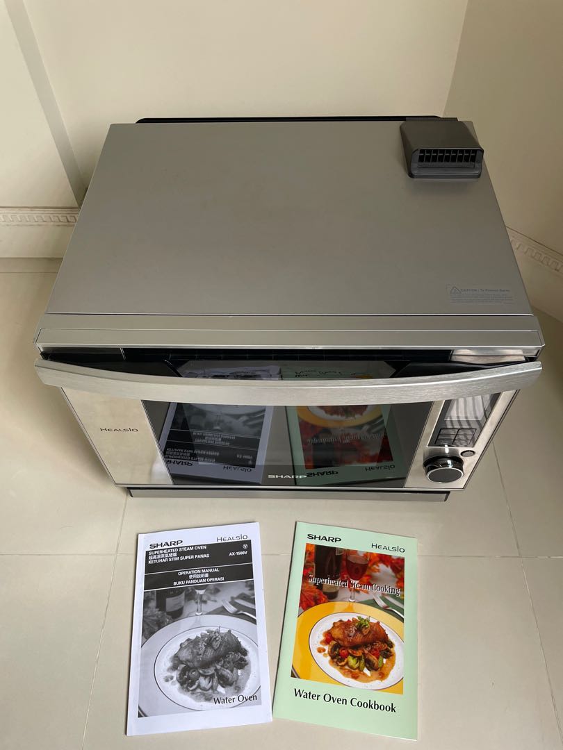 Water Oven Supersteam Convection Steam Microwave Sharp Healslo AX-1500V ...