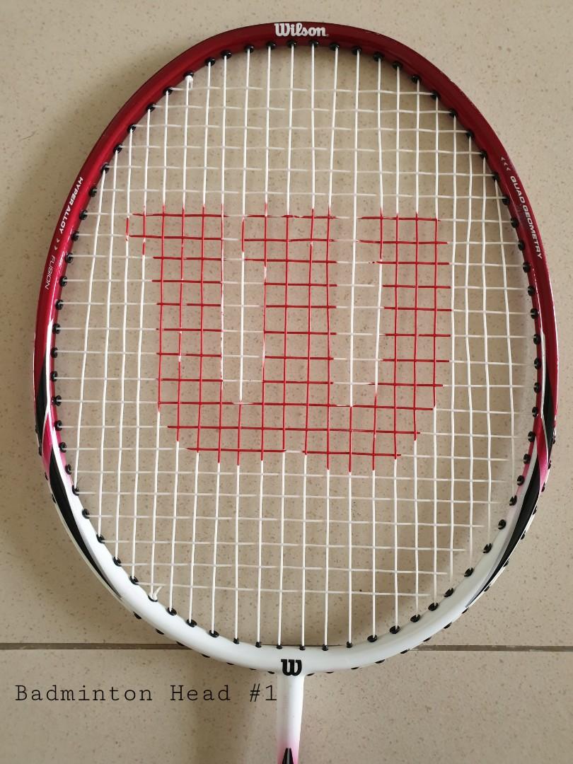 Wilson Badminton Impact, Sports Equipment, Sports & Games, Racket ...