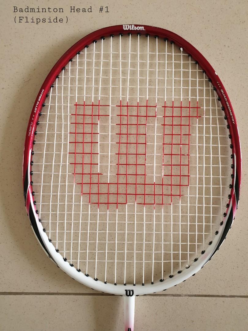 Wilson Badminton Impact, Sports Equipment, Sports & Games, Racket ...
