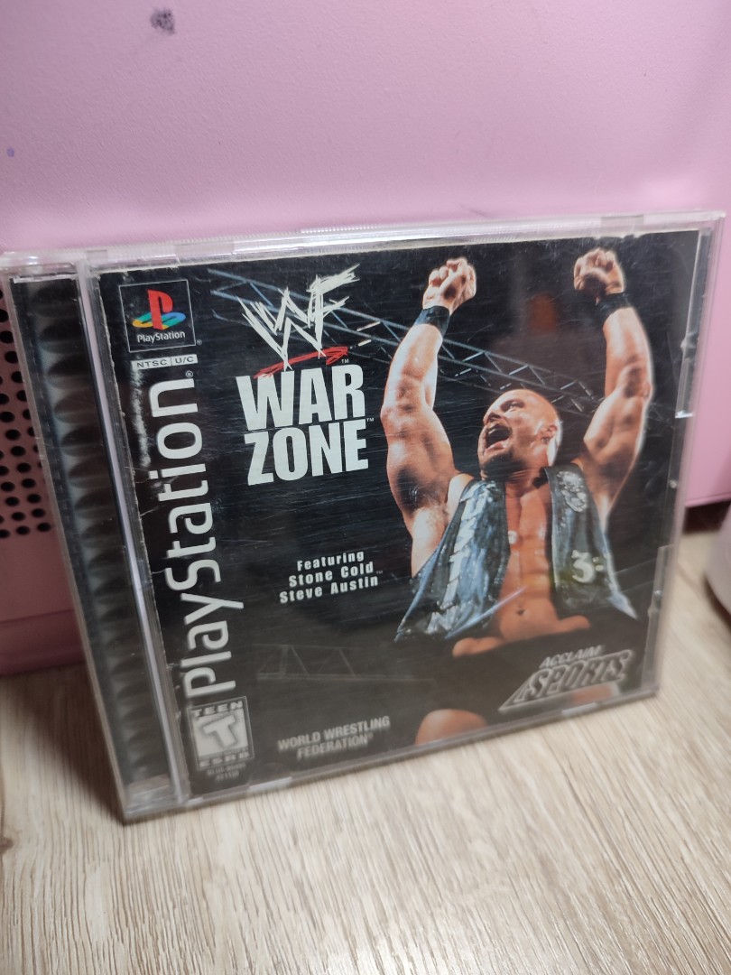 WWF War Zone Ps1 game NTSC- U/C version, Video Gaming, Video Games ...