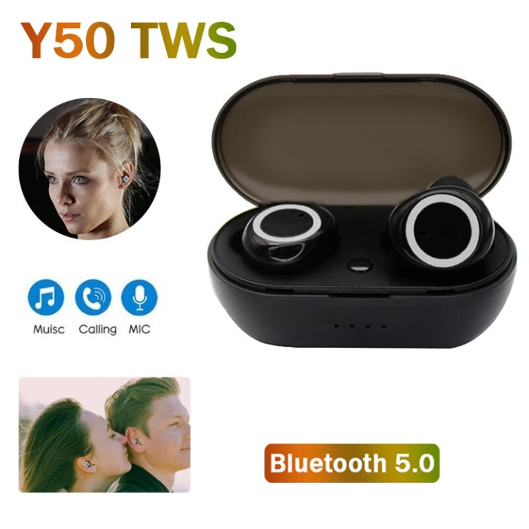 Y50 TWS Bluetooth 5.0 He, Mobile Phones & Gadgets, Wearables & Smart ...