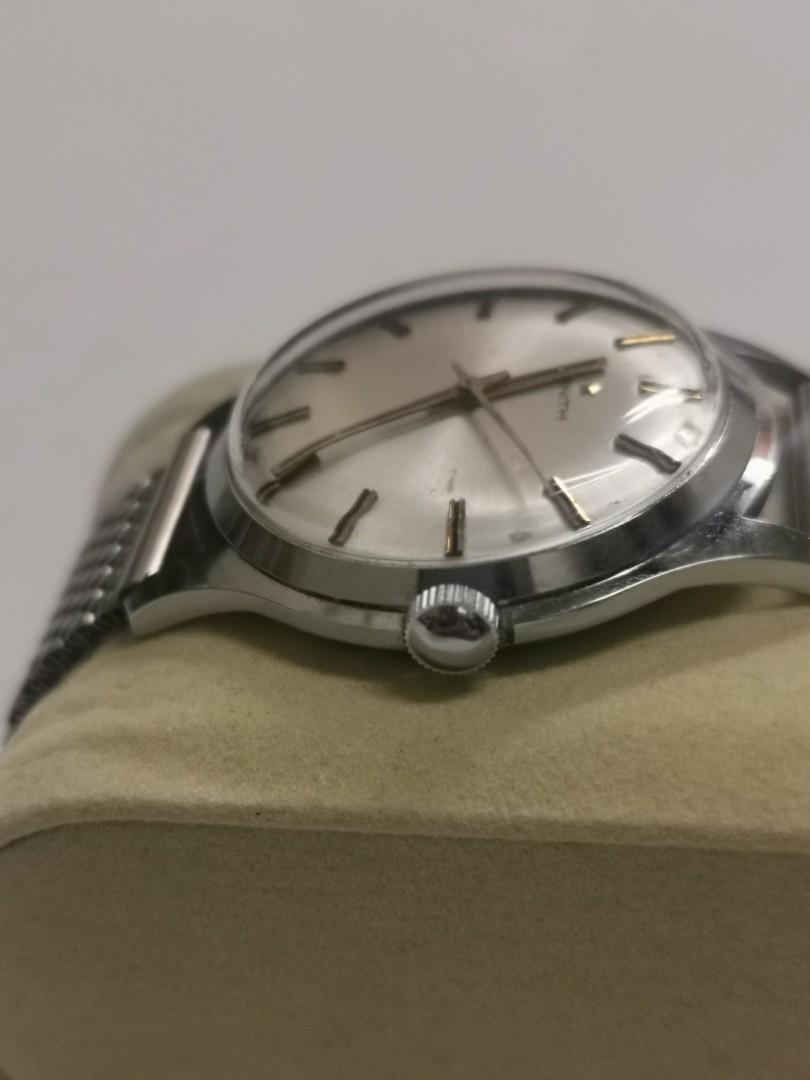Zenith Fond Acier Inoxydable Vintage, Luxury, Watches on Carousell