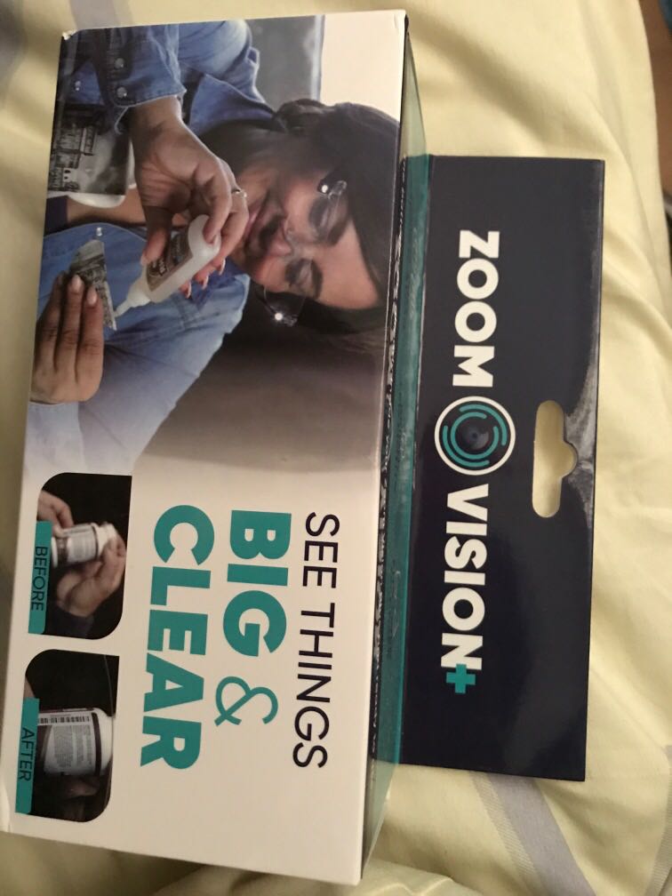 Zoom Vision magnifying glass, Beauty & Personal Care, Vision Care on ...
