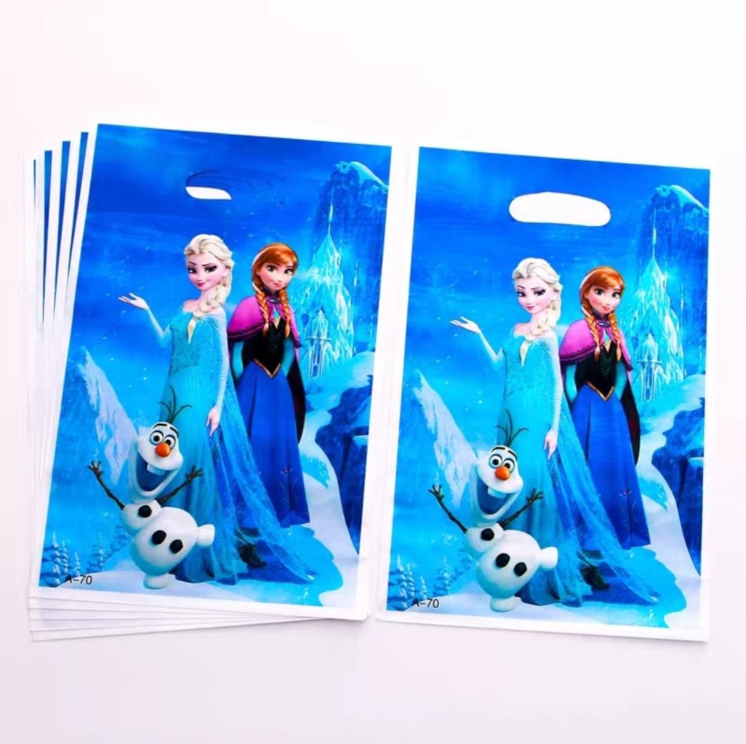 20pc Frozen Paper Cups Plates Happy Birthday Party Girl Elsa Anna ...