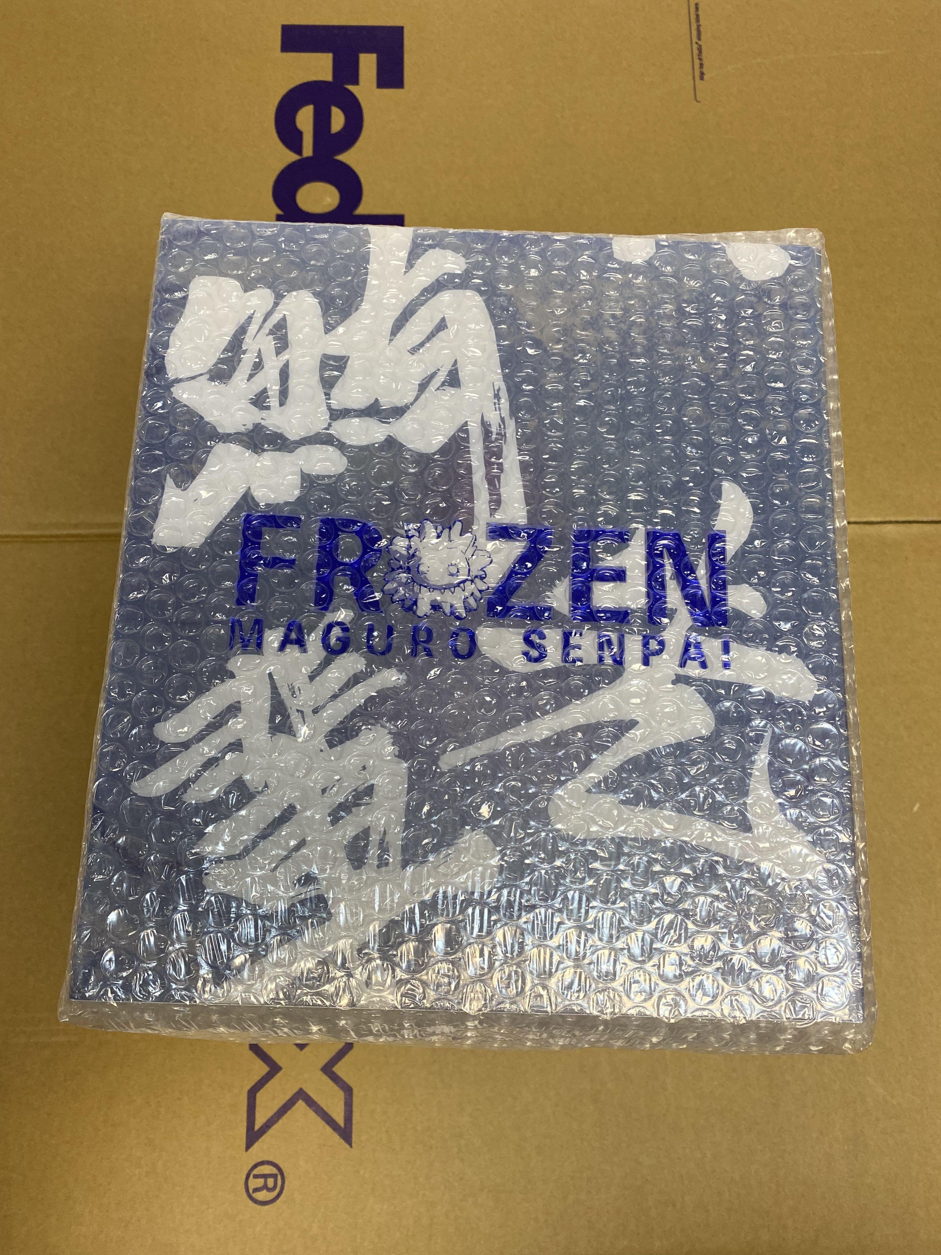 現貨全新 CHINO LAM × INSTINCTOY FROZEN MAGURO 2nd Colour GID 夜光 大豆芽水產 社長 鮪魚 ...