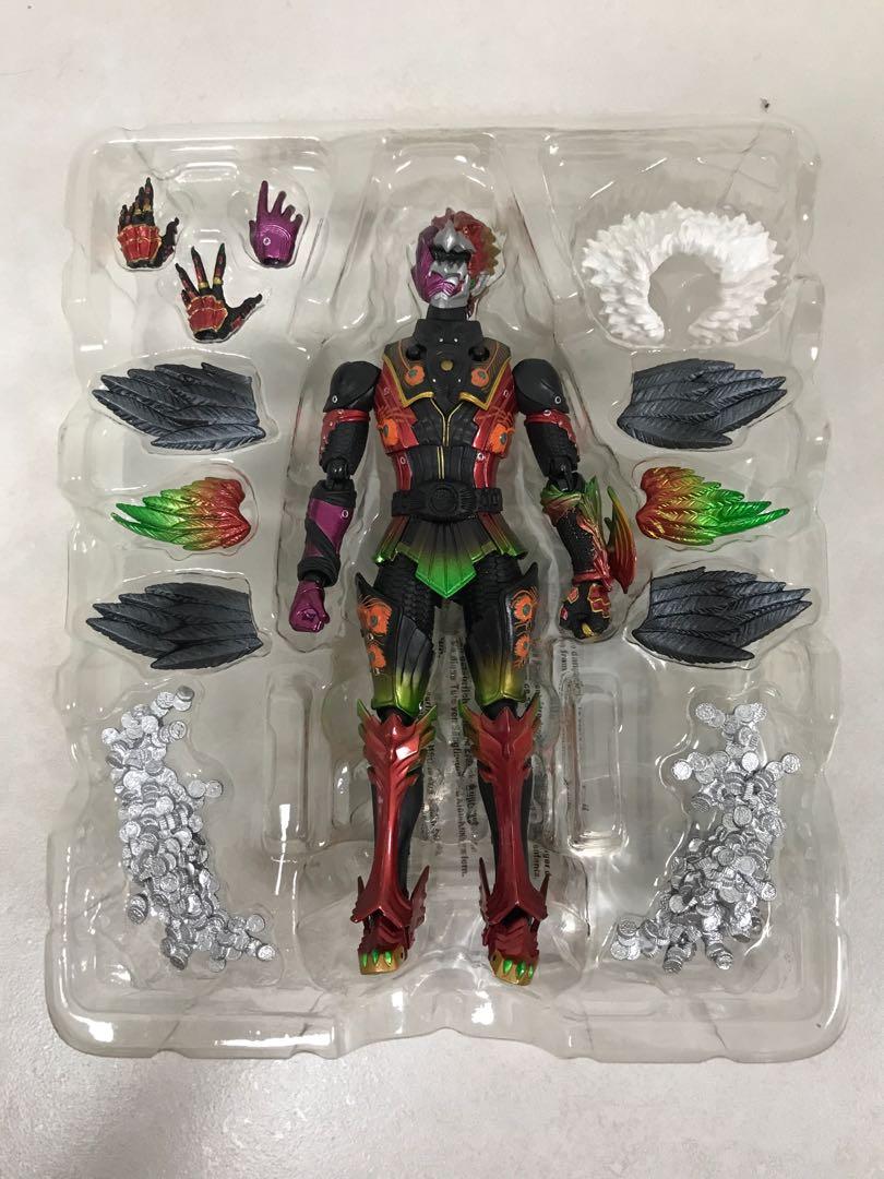 二手 魂限 SHF 幪面超人 Kamen Rider OOO Greed Ankh (Lost) 請注意內容, 興趣及遊戲, 玩具 & 遊戲類 ...