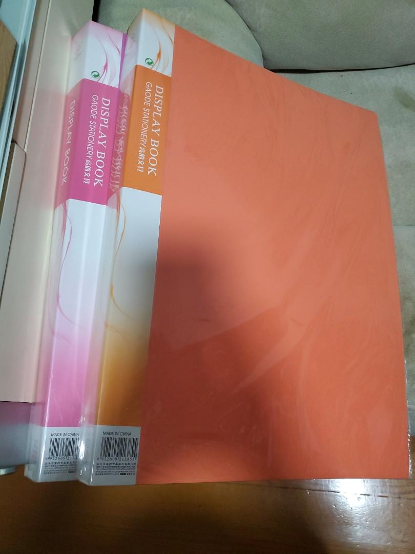 全新A3 size clear file display file 兩個, 興趣及遊戲, 書本 & 文具, 雜誌及其他 - Carousell