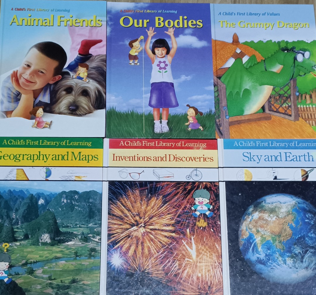 A Child's First Library of Learning Children Books 6 Books Collection ...