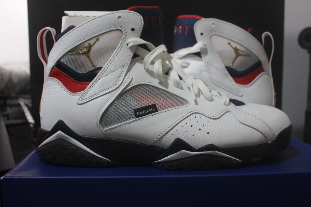 Jordan 7 Retro 'Paris Saint-Germain' (PSG), Men's Fashion, Footwear ...