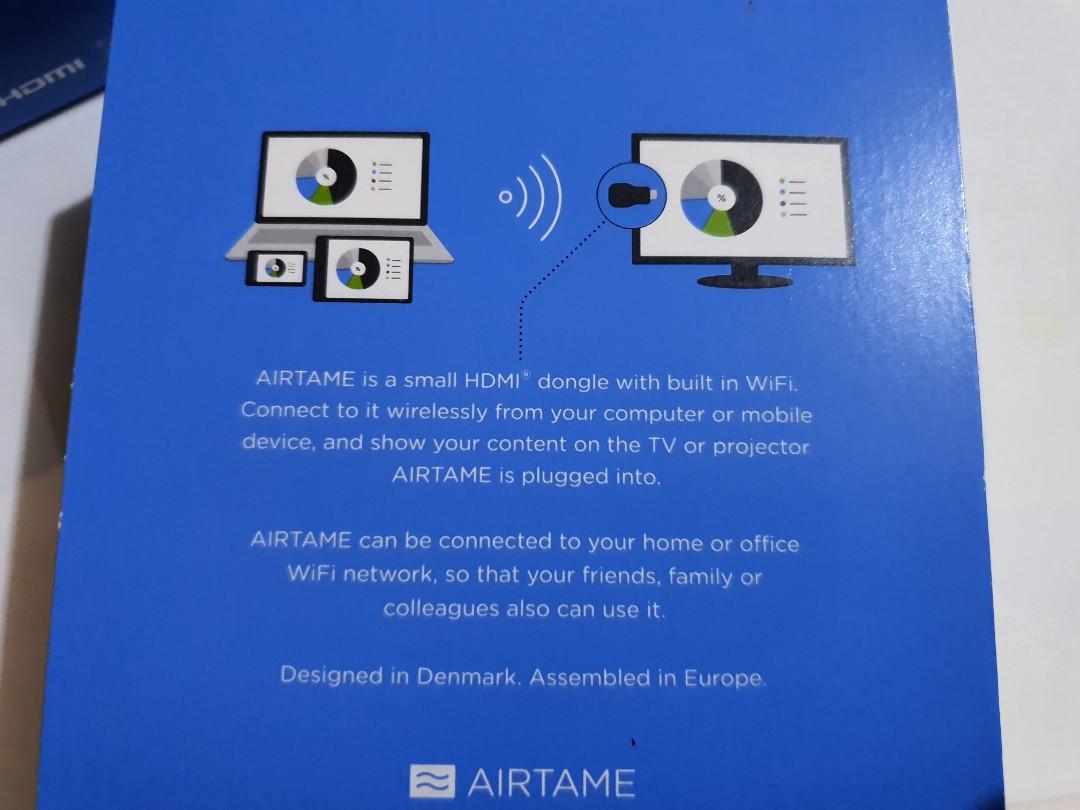 Airtame Wireless HDMI Display Adapter (AT-DG1)for Businesses ...