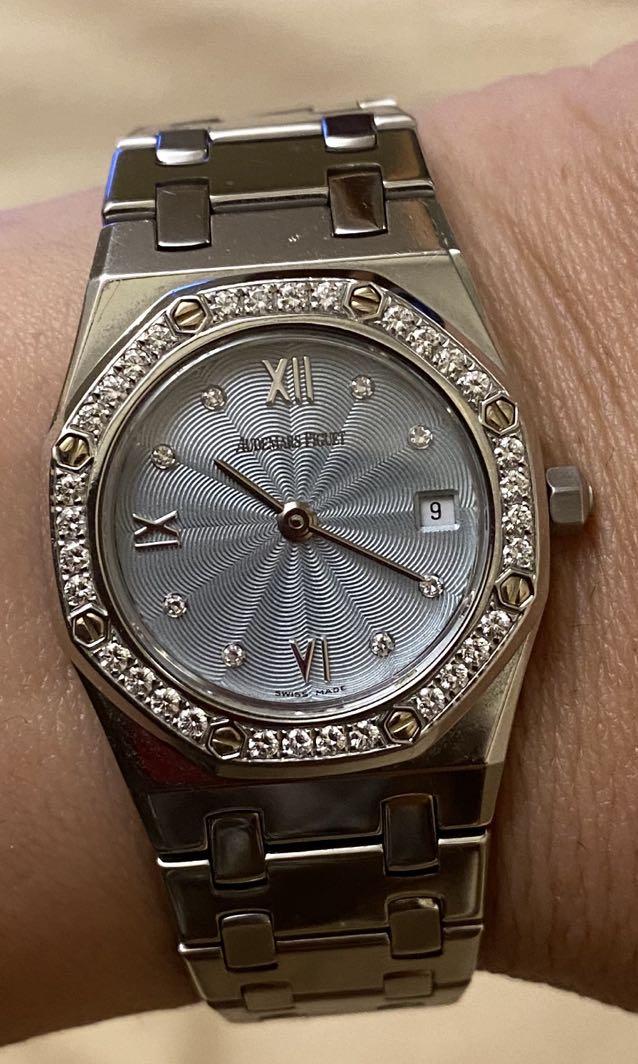 Authentic AP Ladies Royal Oak, Luxury, Watches on Carousell