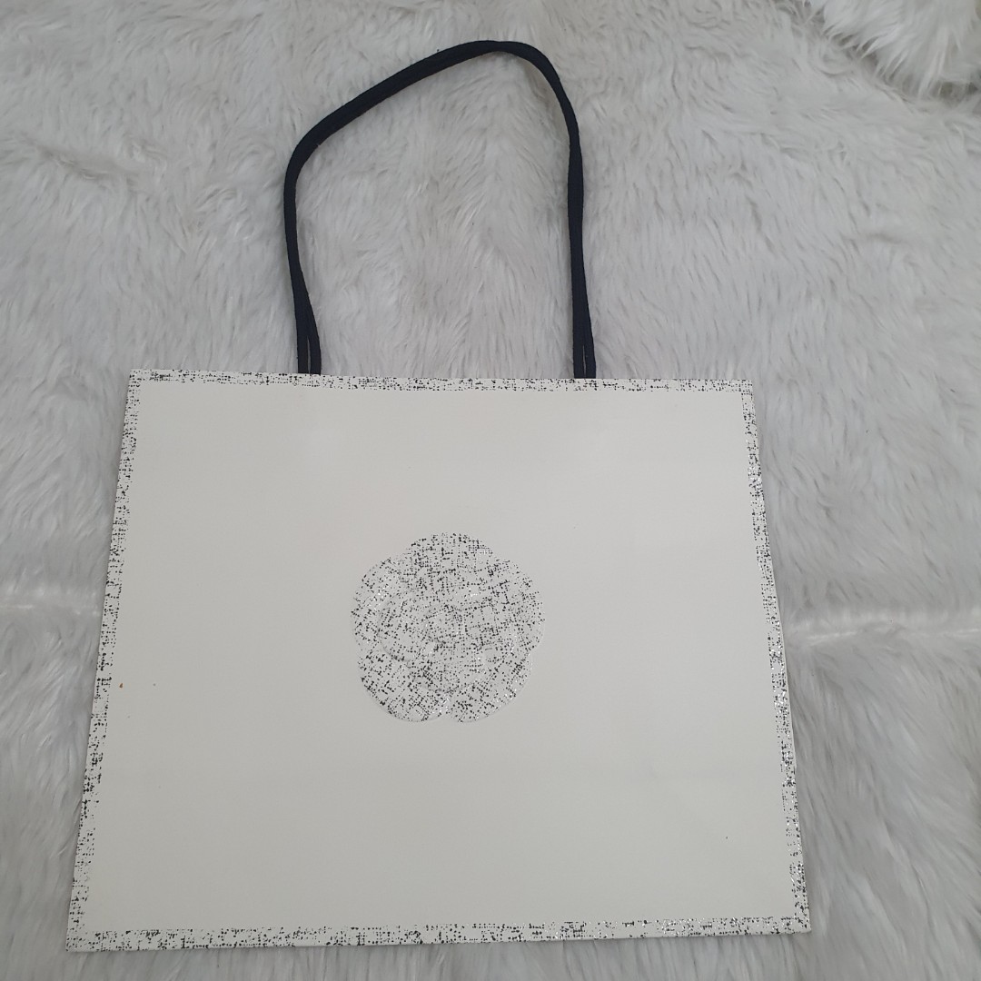 Authentic Chanel Paper Bag, Women's Fashion, Bags & Wallets, Backpacks ...