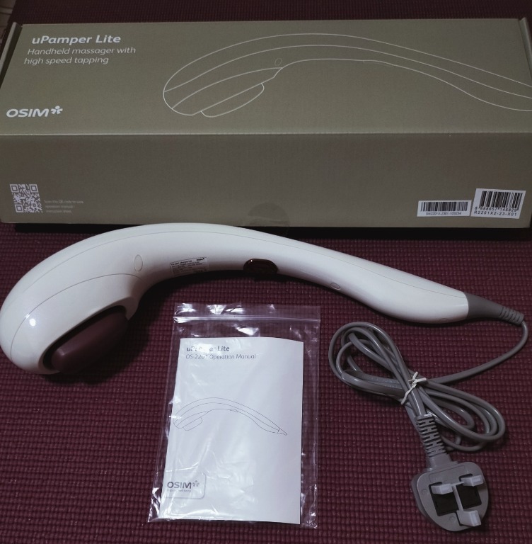 Authentic OSIM U Pamper Lite Hand-held Massager only used once!, Beauty ...