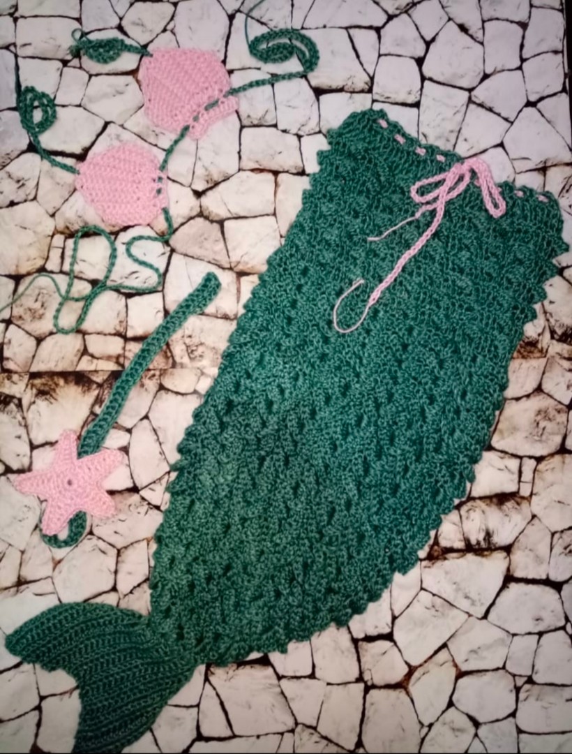 Baju mermaid baby shoot, Bayi & Anak, Kehamilan di Carousell