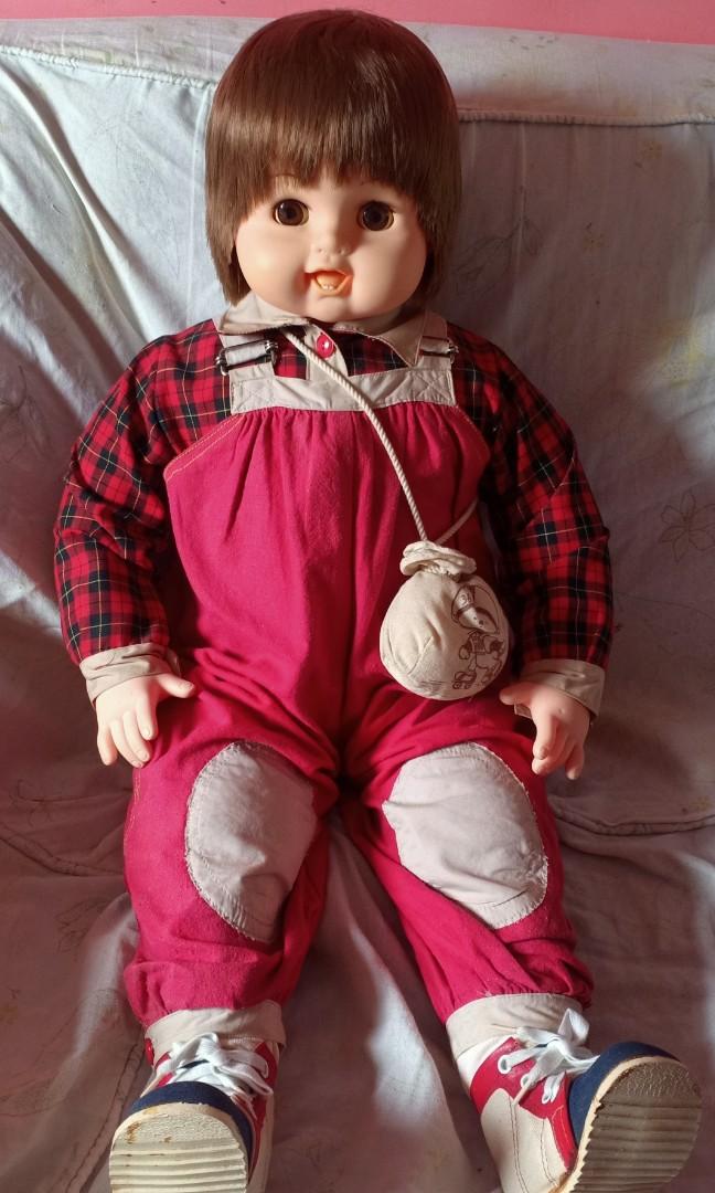 Big japan doll 30" (human monchichi), Hobbies & Toys, Toys & Games on ...
