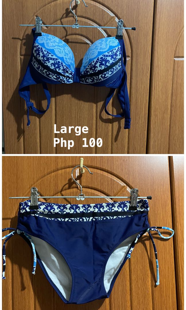 Blue Bikini, Women's Fashion, Swimwear, Bikinis & Swimsuits on Carousell