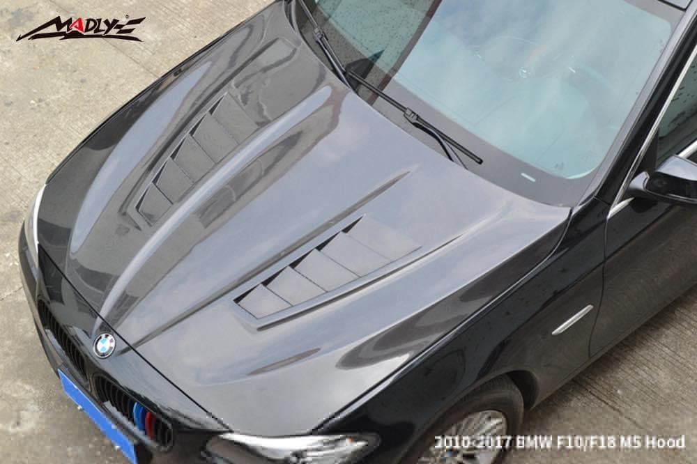 BMW F10 2011-2016 M5 Vented carbon fiber front bonnet hood, Everything ...