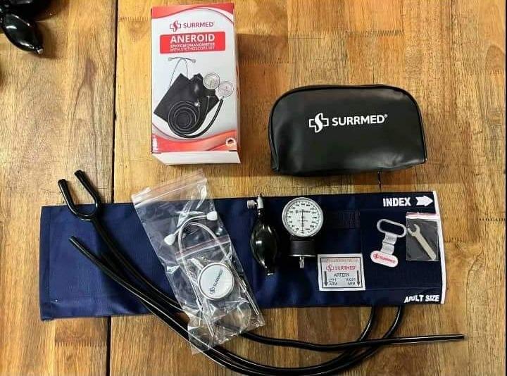 BP Apparatus Set Adult (Steth & Aneroid) Surrmed, Health & Nutrition ...