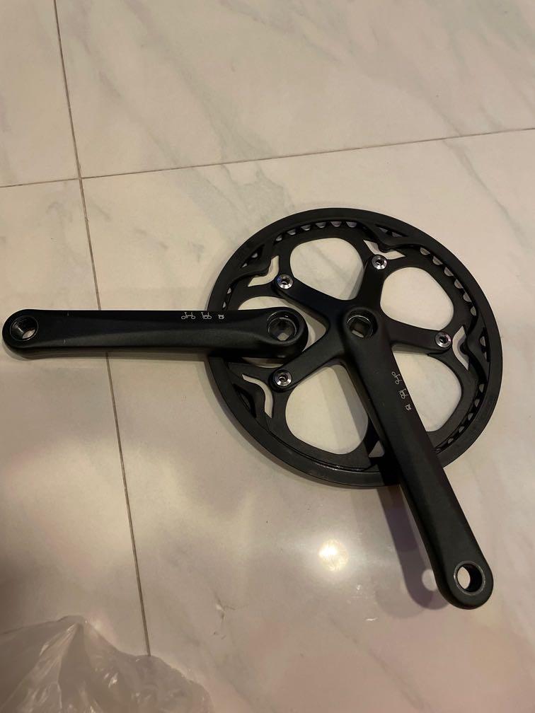 Brompton Chain Ring & Arms (Black Edition), Sports Equipment, Bicycles ...