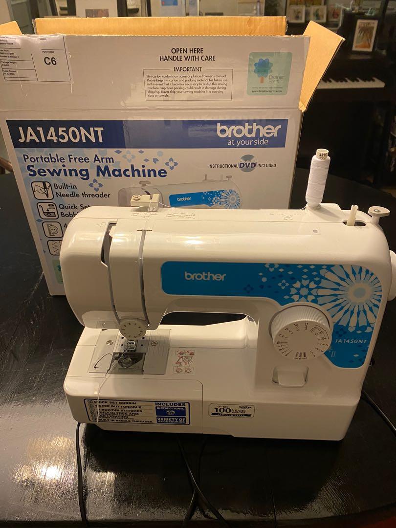 Brother JA1450NT Sewing Machine, like new, TV & Home Appliances, Other Home Appliances on Carousell