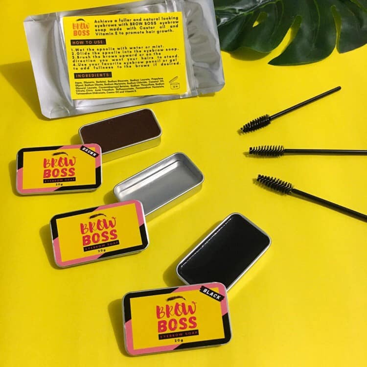 BROW BOSS PH Eyebrow Soap for Fuller Eyebrow, Beauty & Personal Care ...