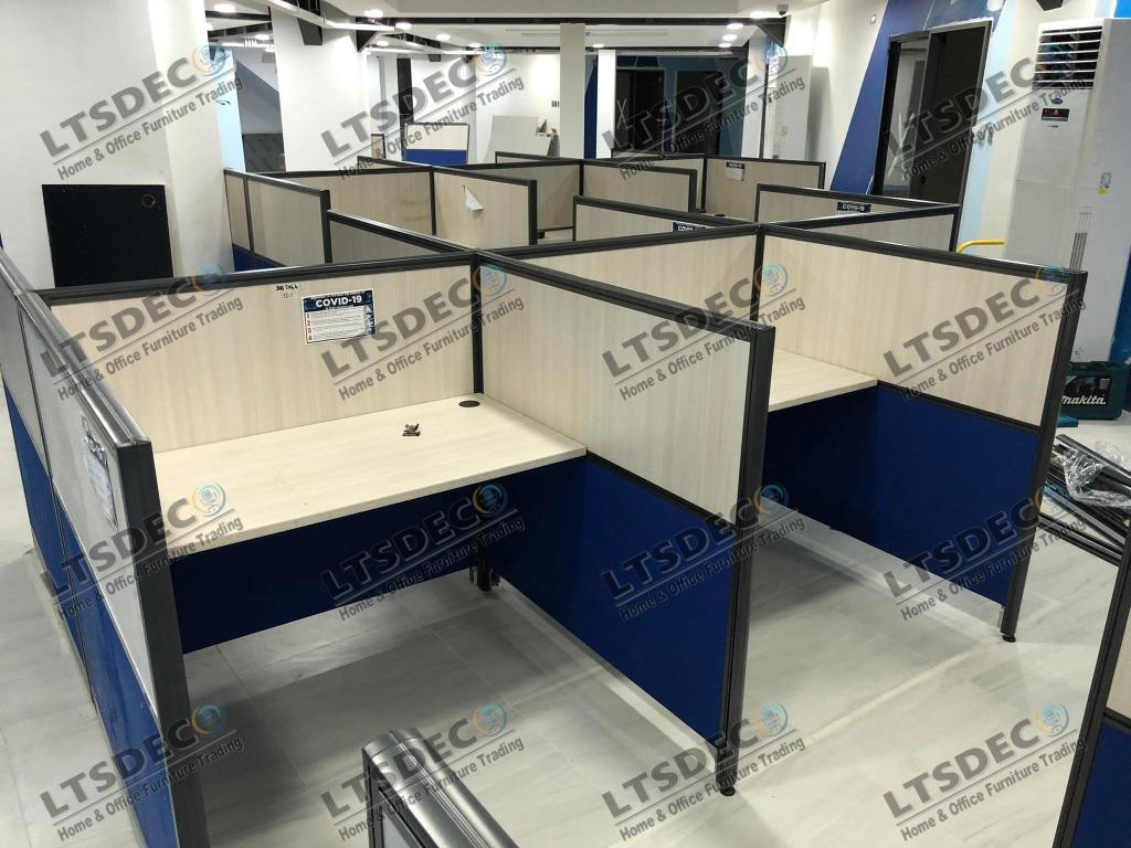 CALL CENTER TABLE WORKSTATION OFFICE PARTITION FURNITURE, Furniture ...