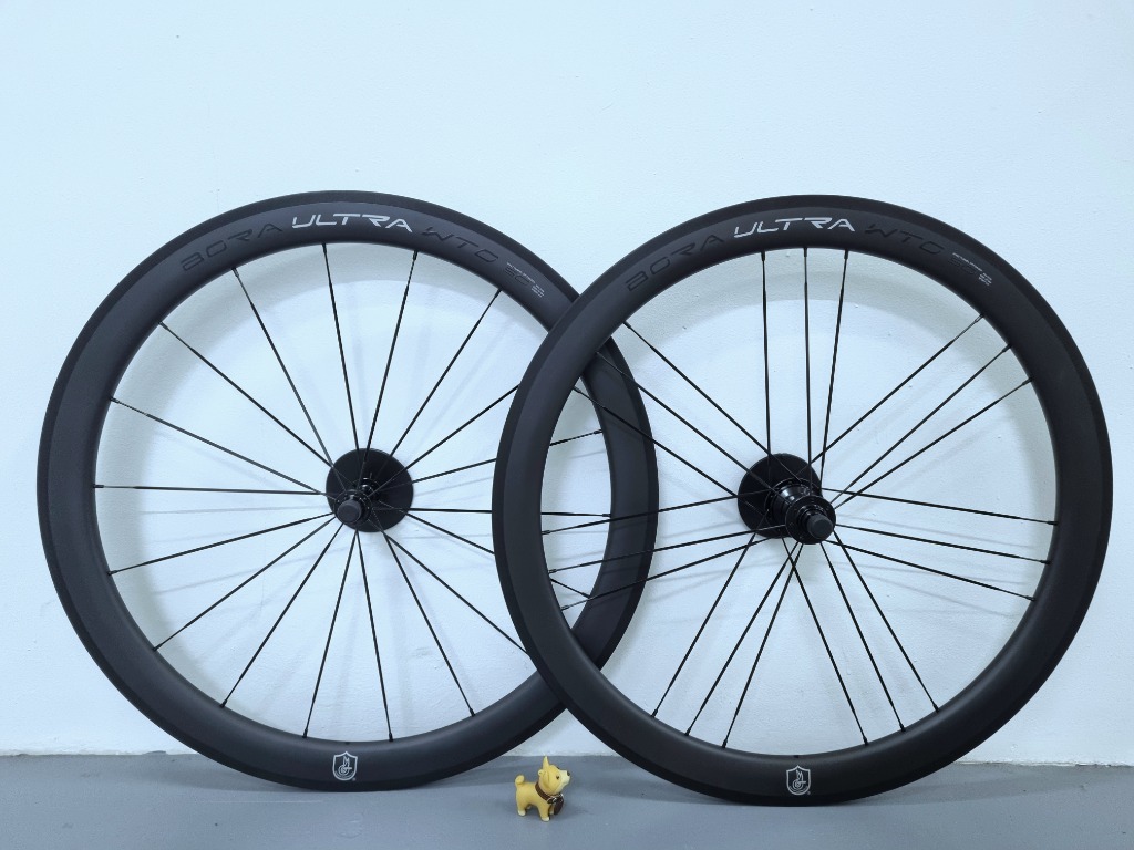 Carbon Wheelset Road Bike 50mm 700c 25c Powerway R13 Loud Hub Clincher ...