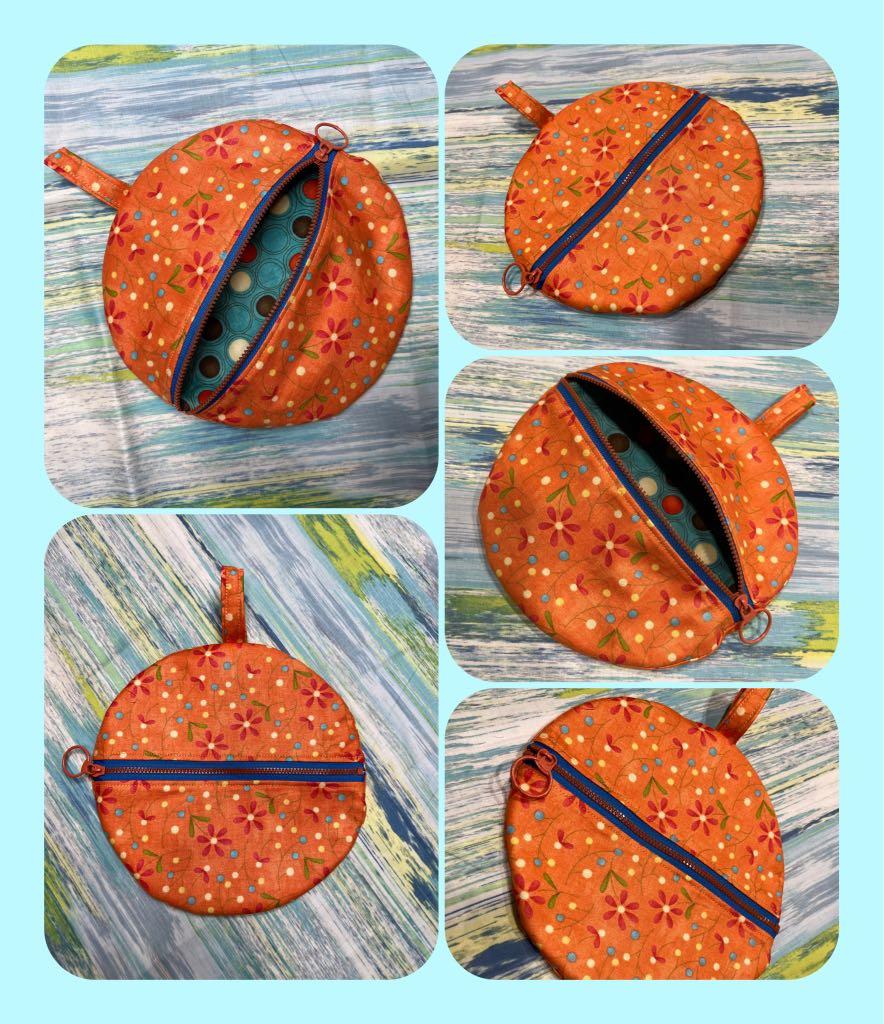 Circle pouch, Hobbies & Toys, Stationery & Craft, Handmade Craft on ...