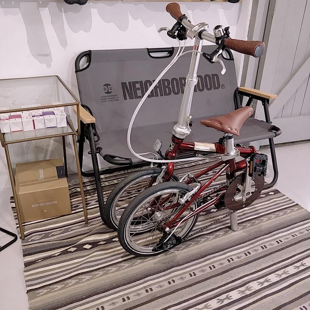Dahon Boardwalk D5 Brown 16" 5-speed Foldable Folding Foldie Bicycle ...