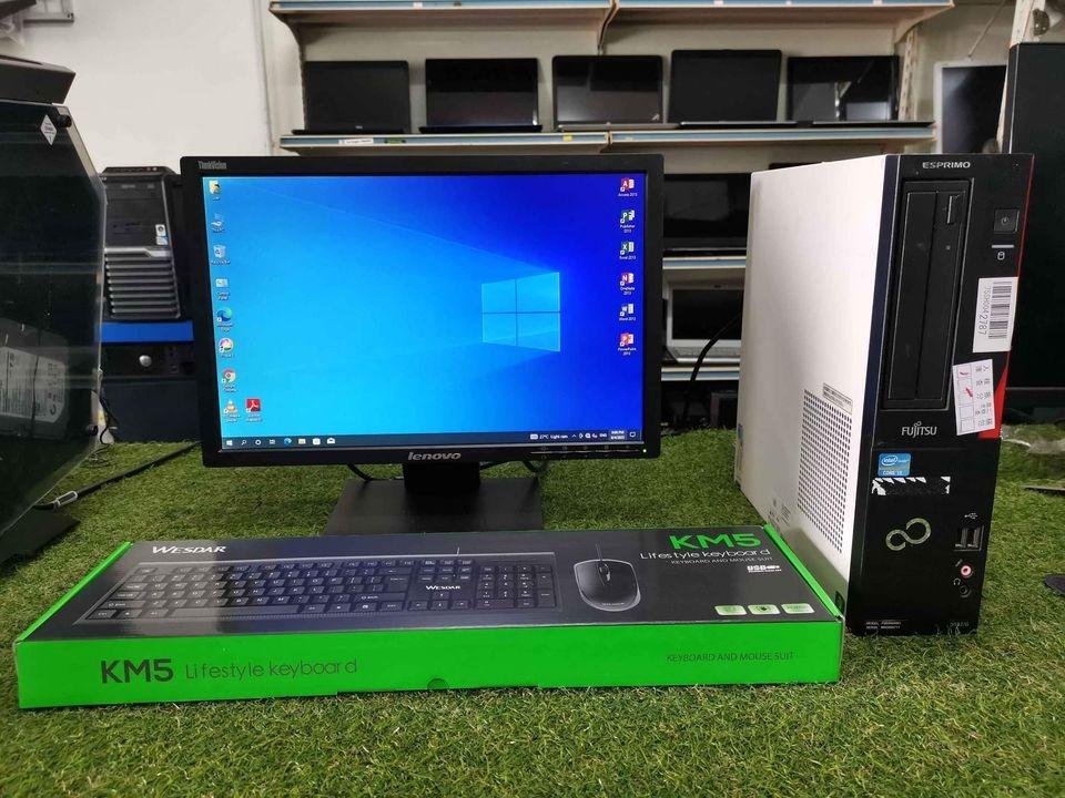 Desktop Fujistu Fullset with monitor, Computers & Tech, Desktops on ...