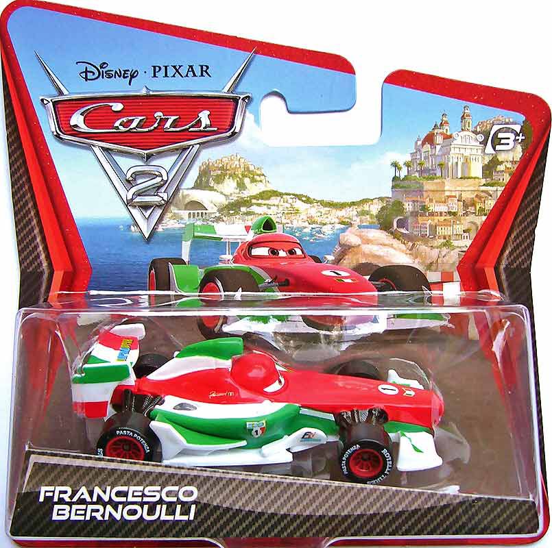 Disney Pixar Cars Mattel wgp racers Francesco Bernoulli damaged ...
