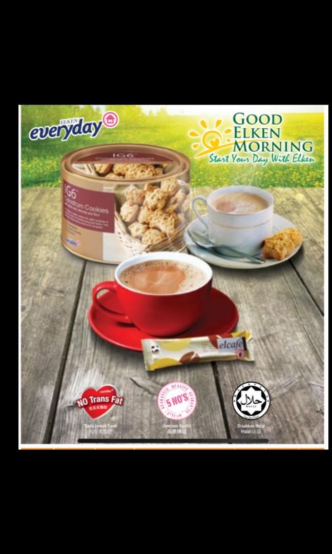 ELKEN Elcafe,,, 5 in one,, instant coffee with ginseng and Ginkgo ...